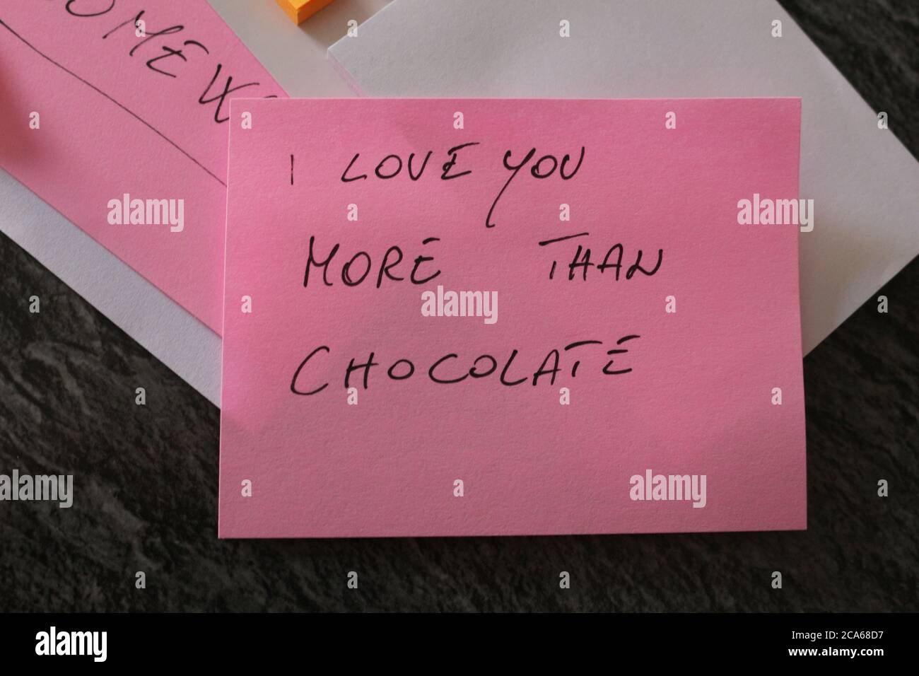 Post-it with motivational phrases Stock Photo - Alamy
