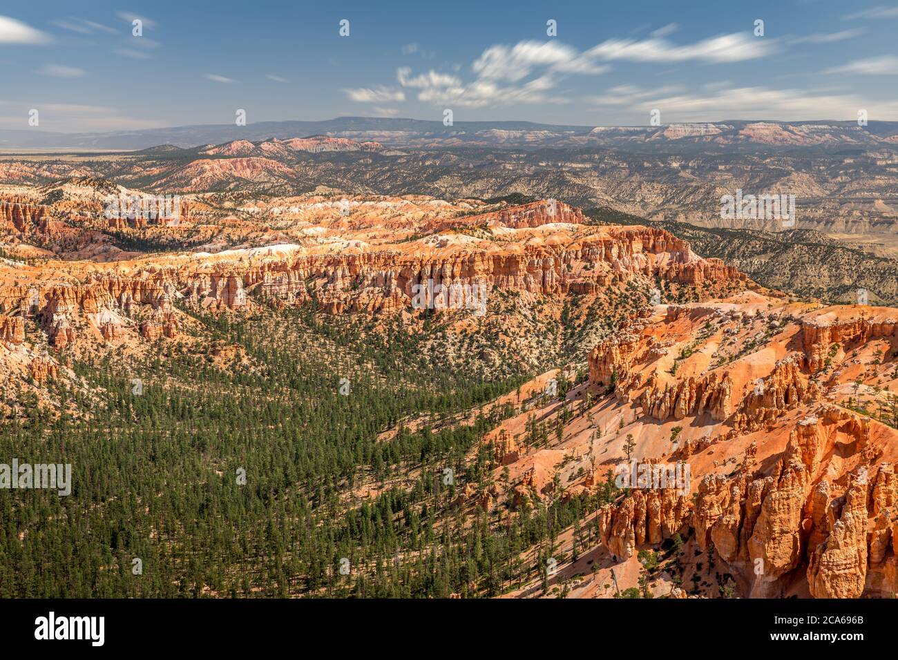 Bryce Canyon as viewed from Bryce Point at Bryce Canyon National Park ...