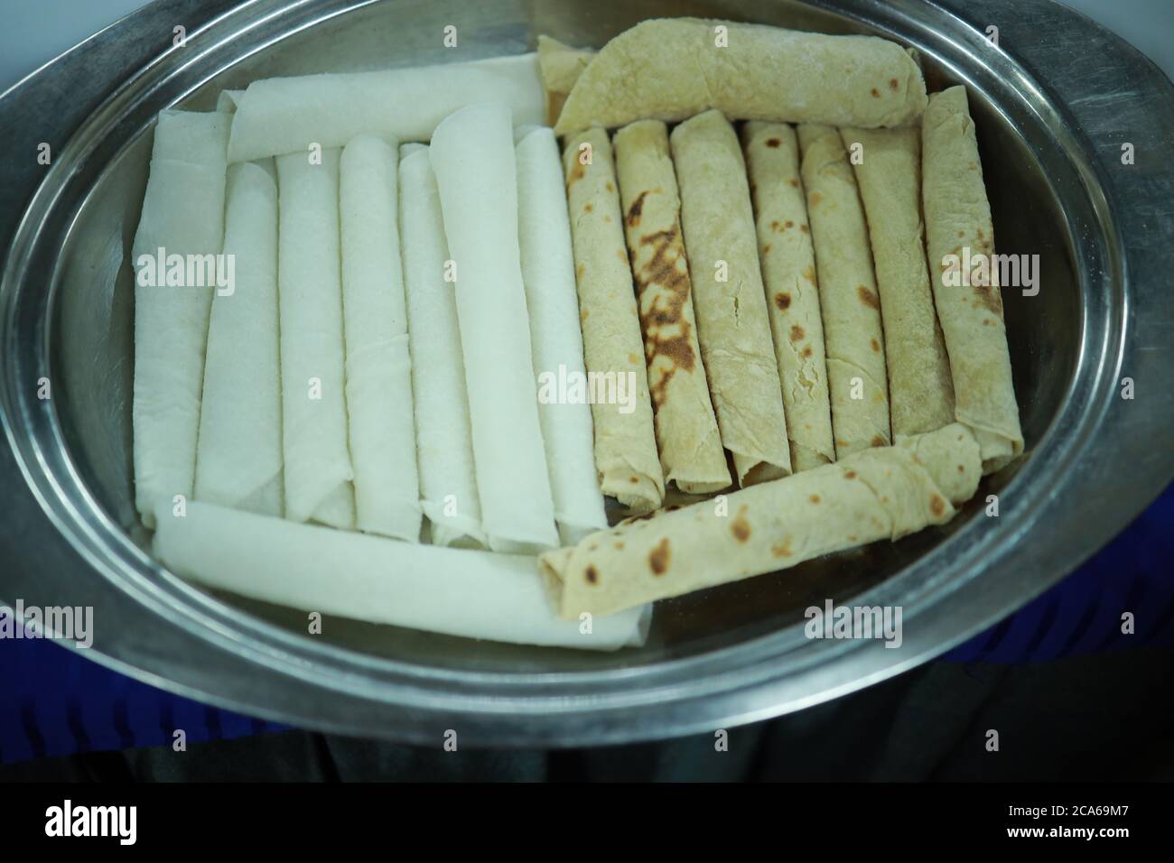 Roti or Chapati a popular traditional indian breakfast food Stock Photo ...