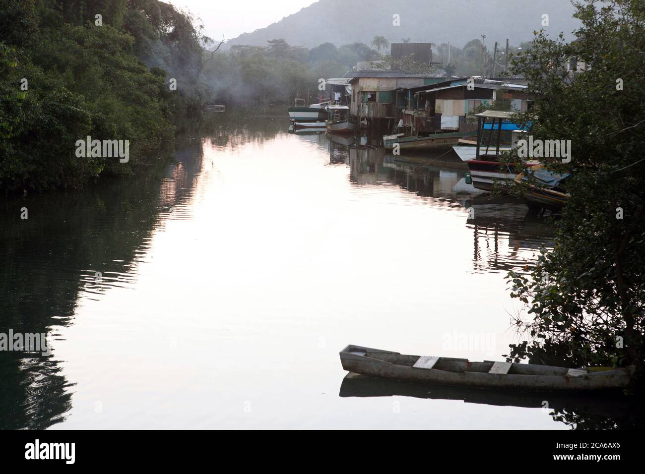 Stilt houses of the amazon hi-res stock photography and images - Alamy