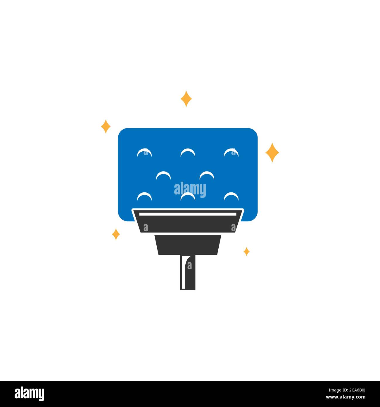 clean vector logo icon design template illustration Stock Vector Image ...