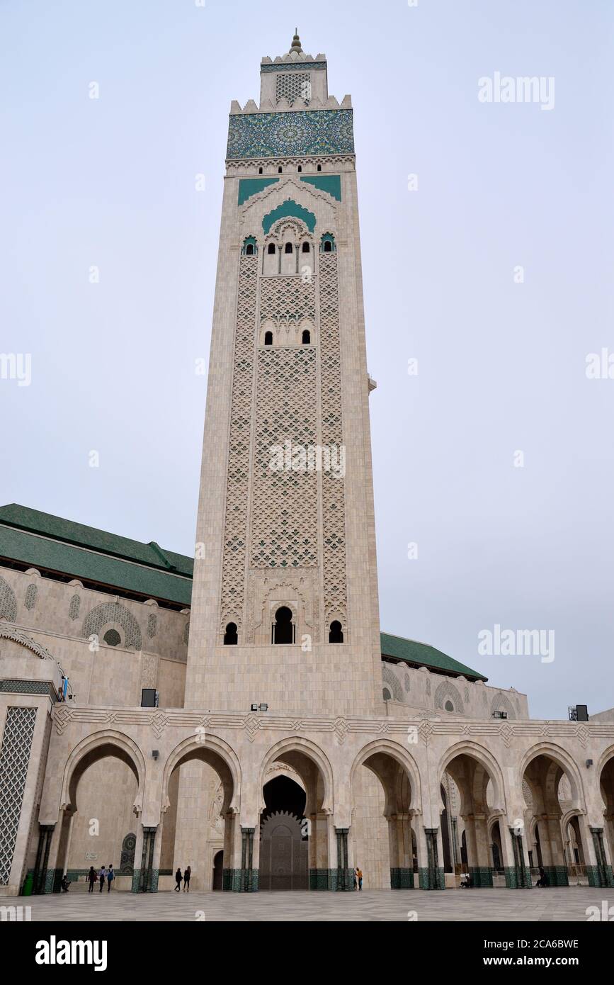 MINARETS IN MOROCCO. ISLAMIC ART AND BUILDING Stock Photo - Alamy