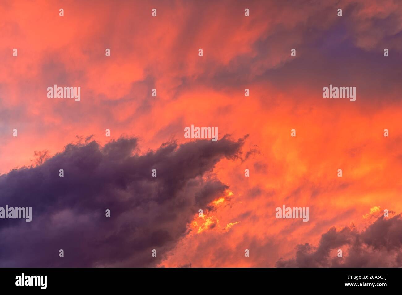 colorful sky with clouds at sunset. background wallpaper Stock Photo ...