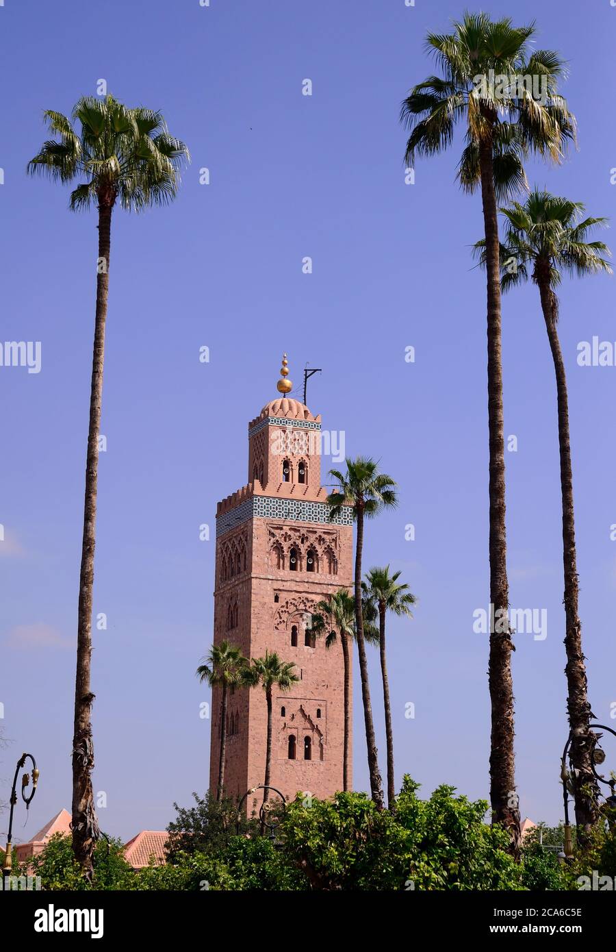 MINARETS IN MOROCCO. ISLAMIC ART AND BUILDING Stock Photo - Alamy