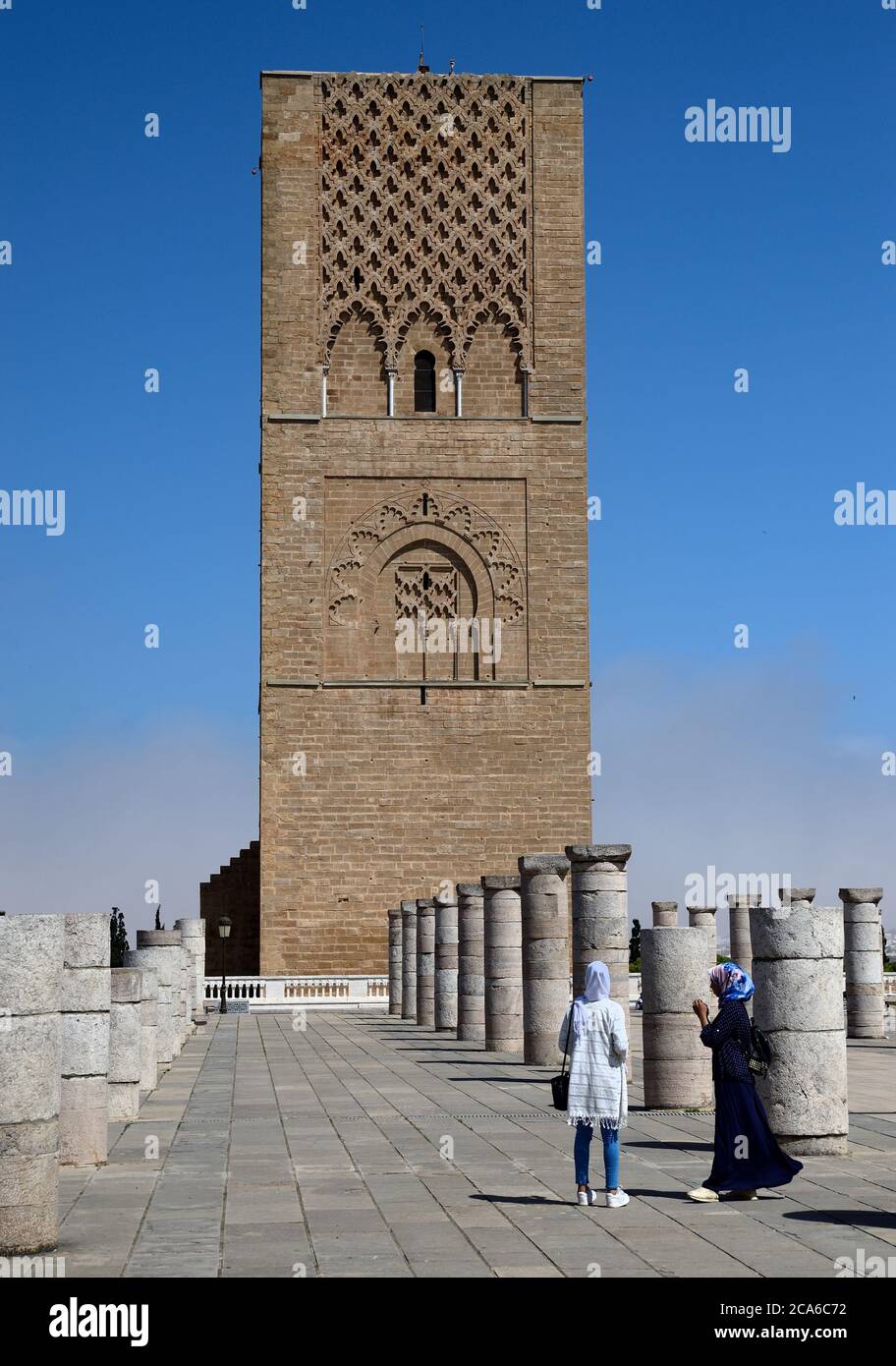 MINARETS IN MOROCCO. ISLAMIC ART AND BUILDING Stock Photo - Alamy