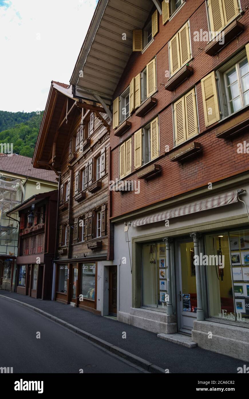 Main street interlaken hi-res stock photography and images - Alamy