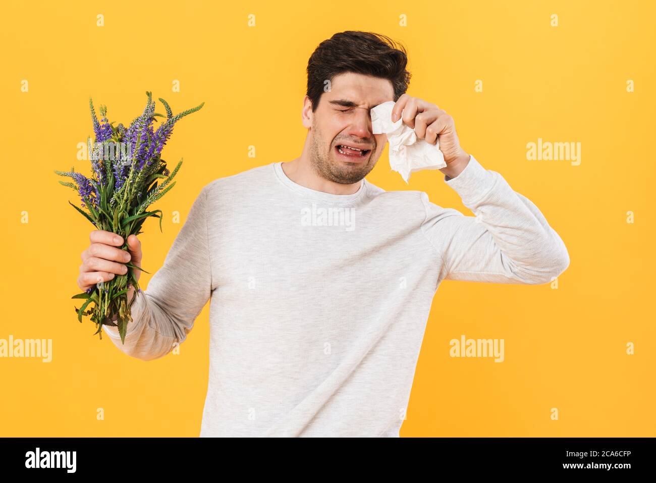 Man photo crying hi-res stock photography and images - Alamy