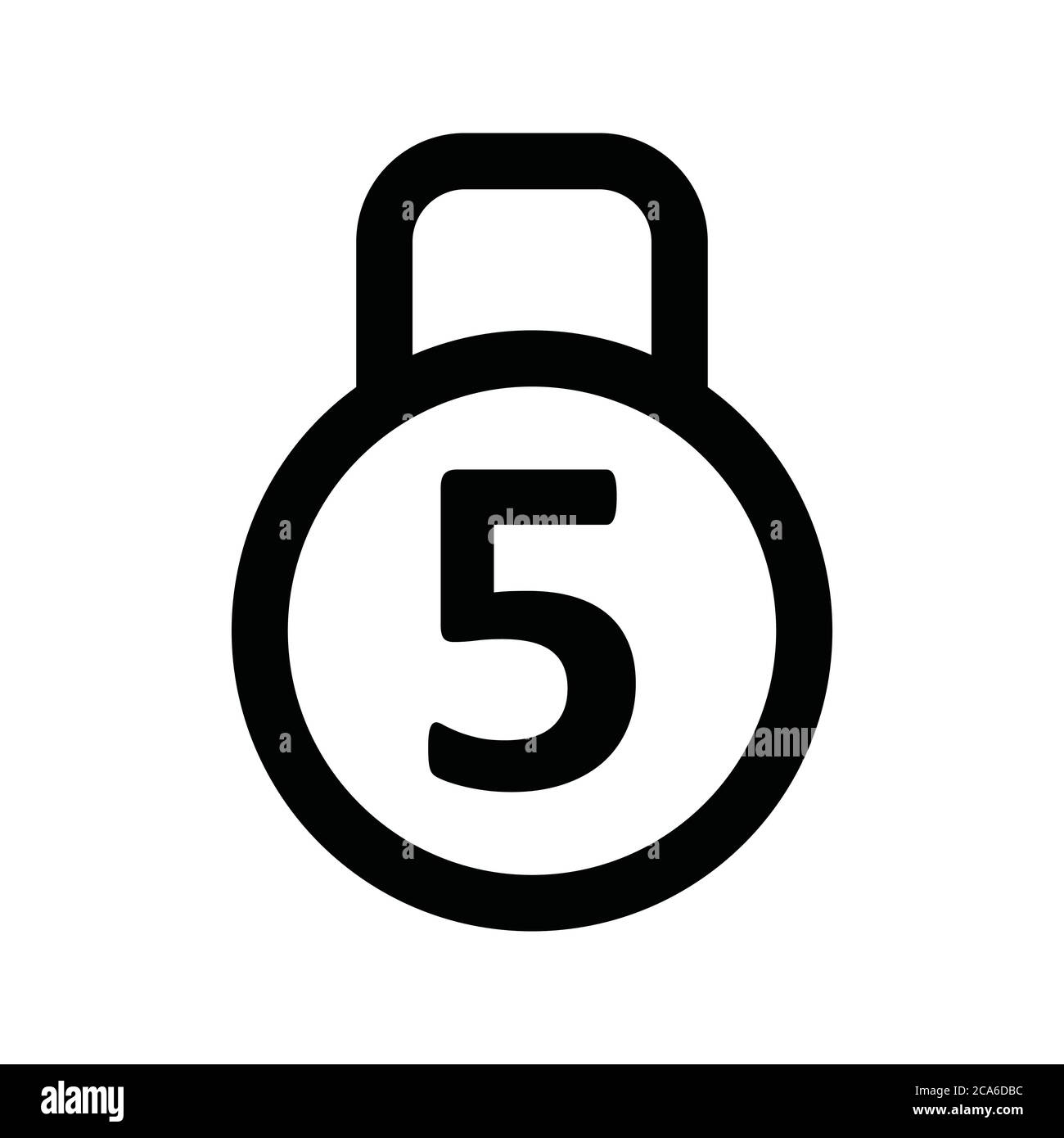 Female lifting weight Stock Vector Images - Alamy