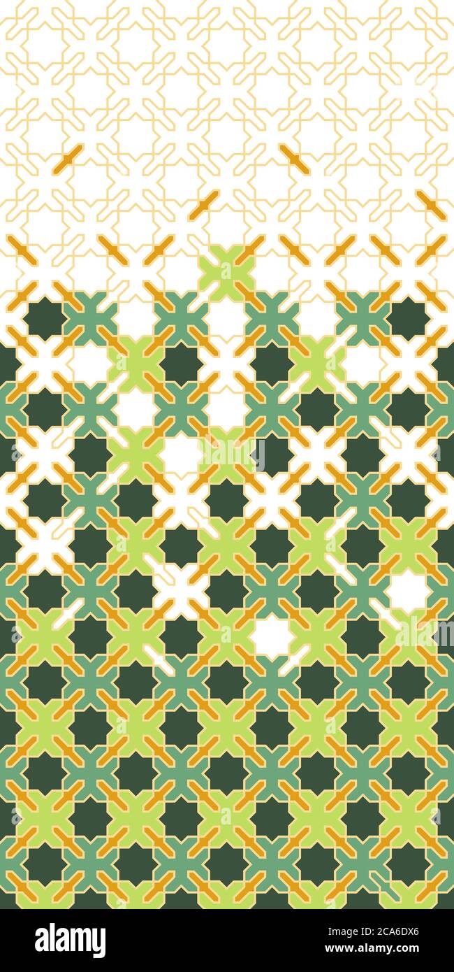 Arabic islamic vector pattern, border, decor, texture, background ...