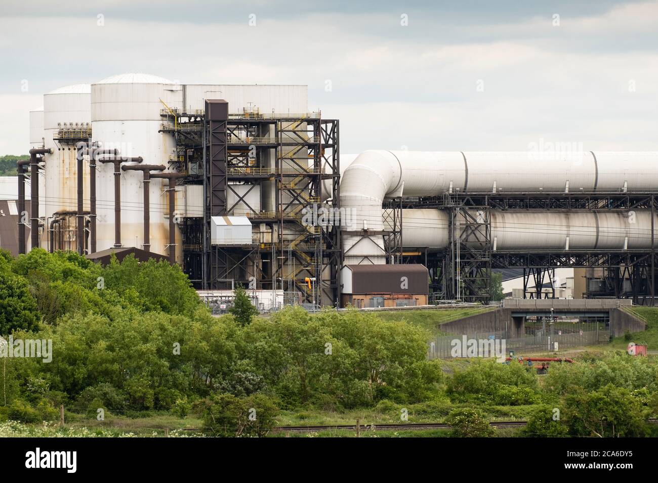 Power station infrastructure example Stock Photo - Alamy