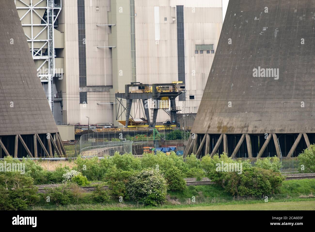 Power station infrastructure example Stock Photo - Alamy