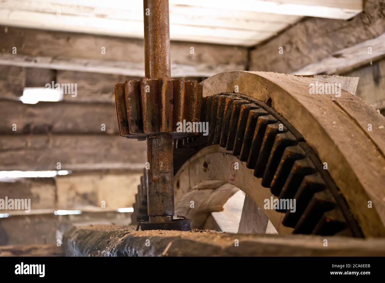 Water Mill Inside High Resolution Stock Photography and Images - Alamy