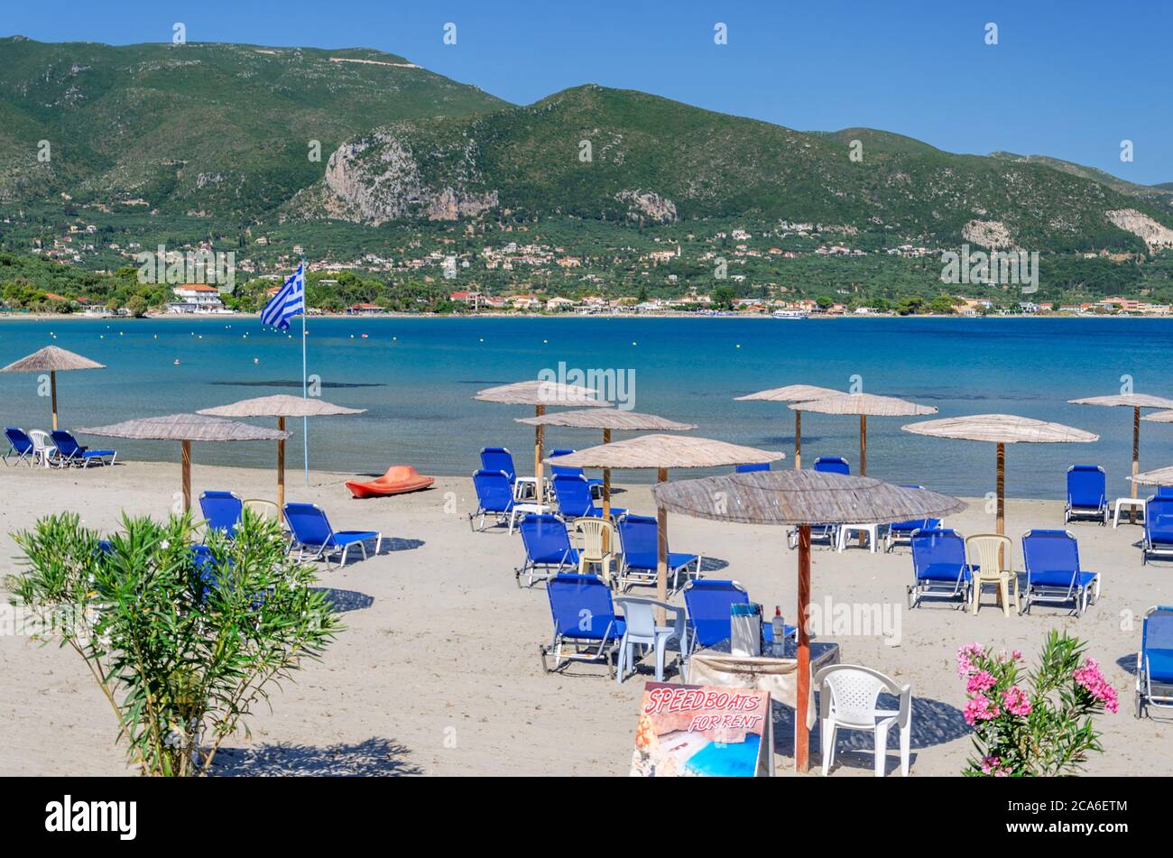 Greenery and beach and greece hi-res stock photography and images - Alamy