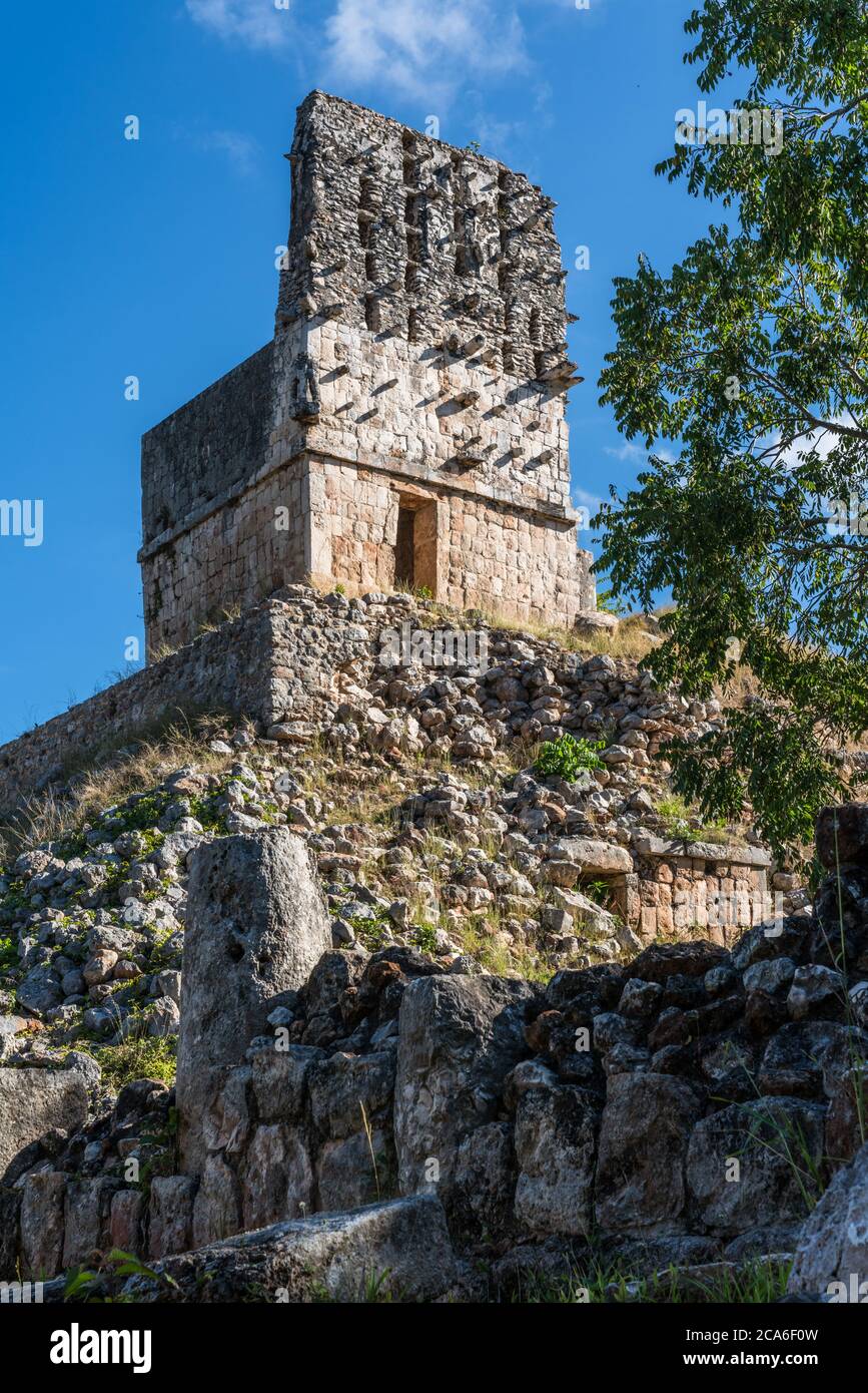 The ruins of the Mayan city of Labna are part of the Pre-Hispanic Town ...