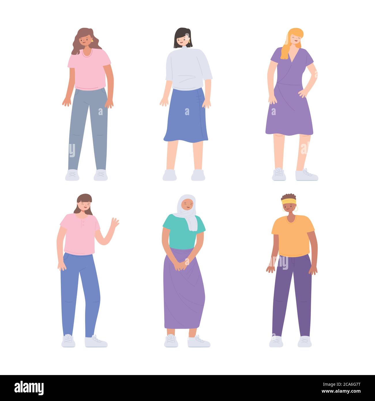 diverse multiracial and multicultural people, diversity young women ...