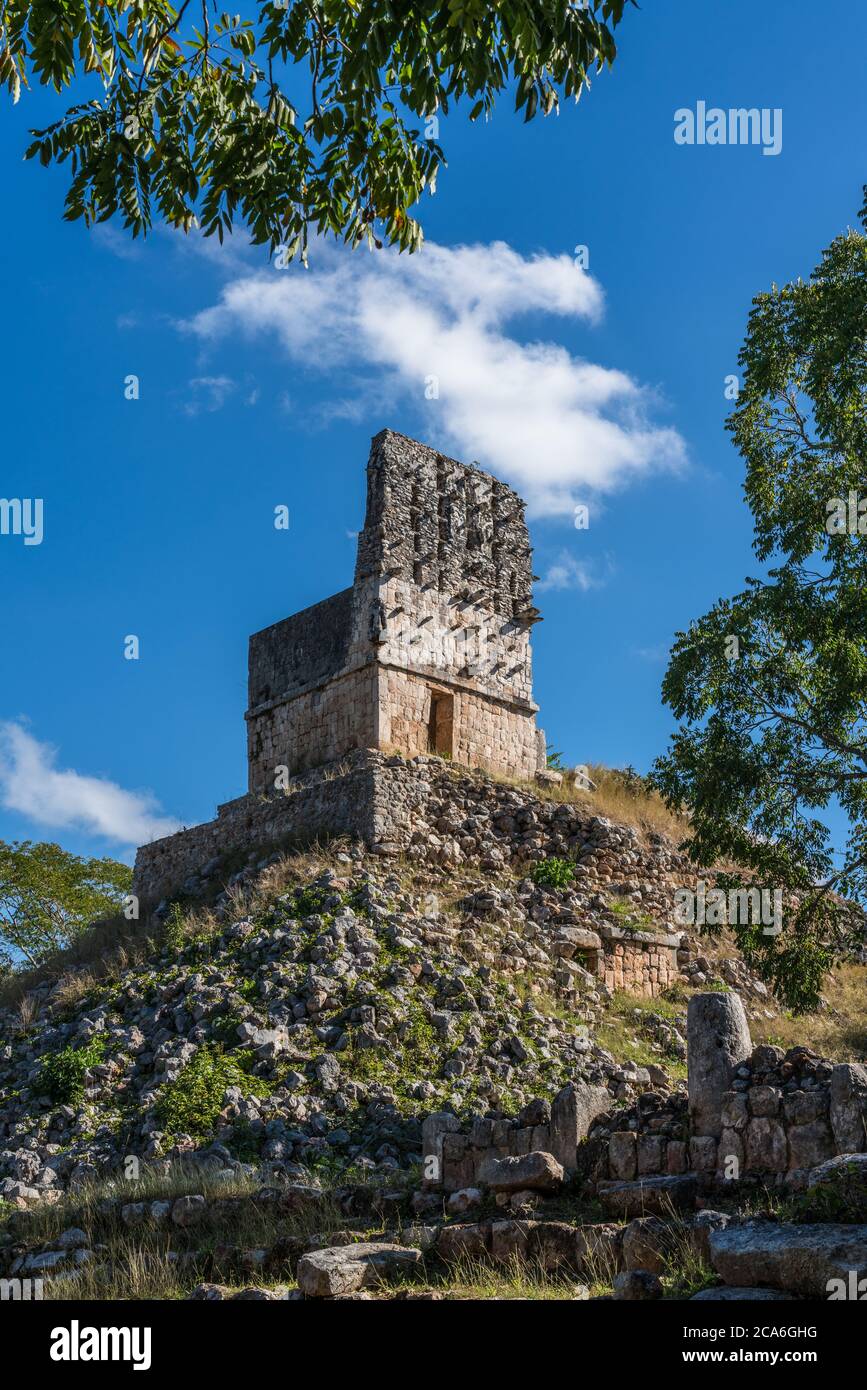 The ruins of the Mayan city of Labna are part of the Pre-Hispanic Town ...