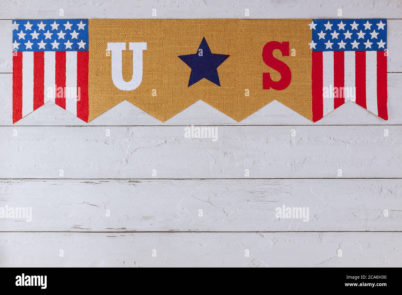 Celebrating US. federal holiday with US word of letters in the America ...