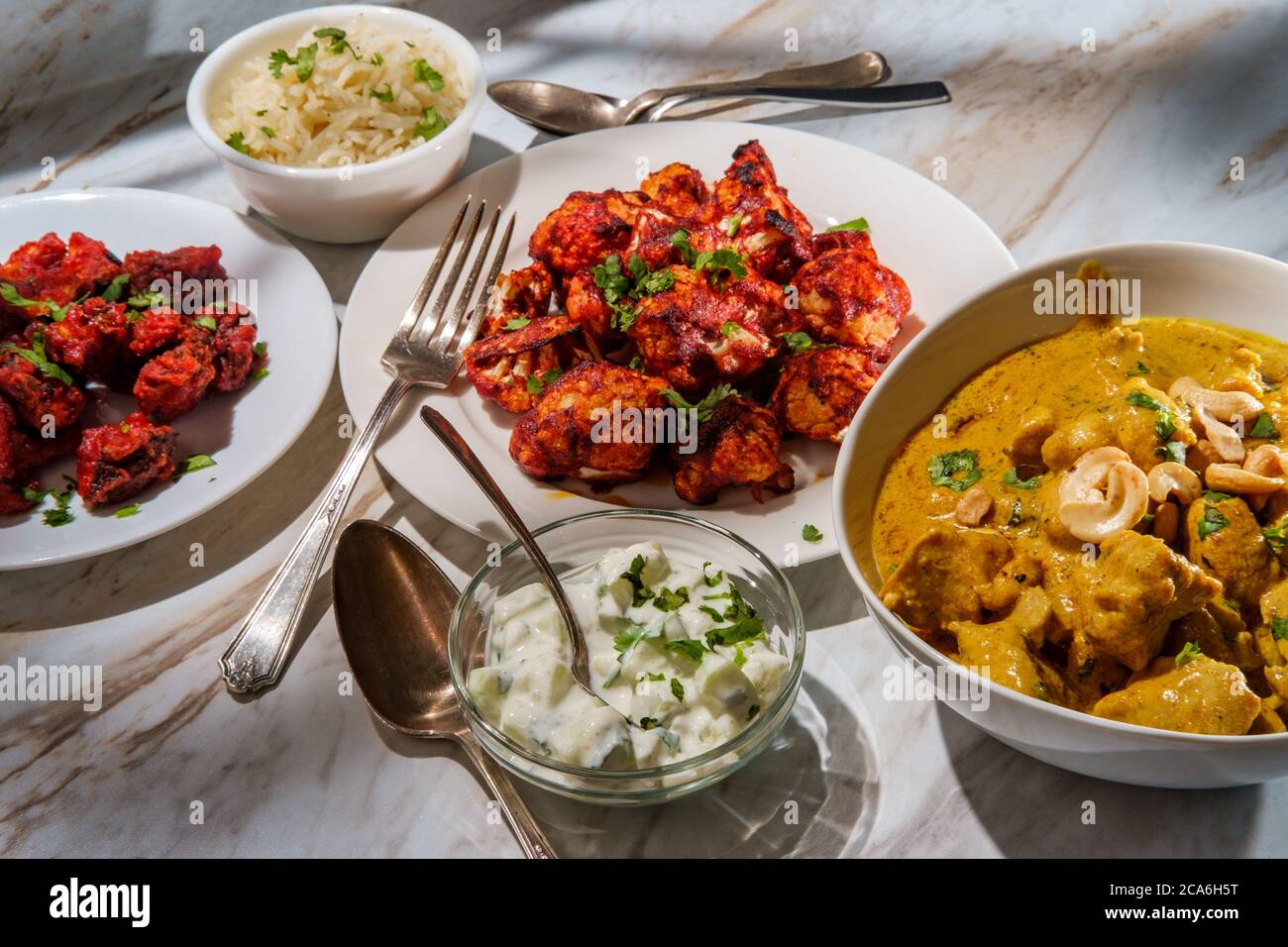 Indian creamy hyderabadi chicken curry hi-res stock photography and ...