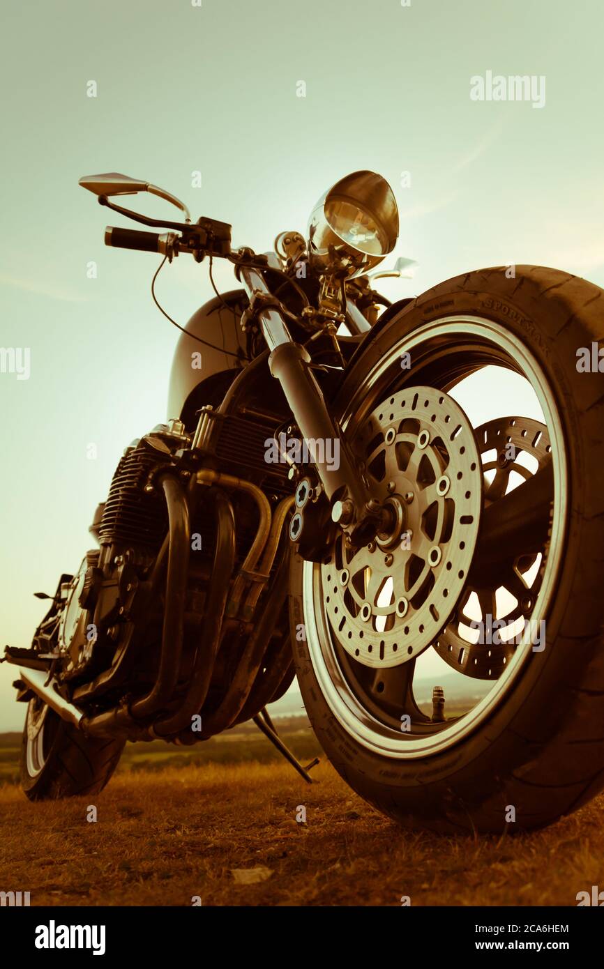 Chopper motorbike hi-res stock photography and images - Alamy