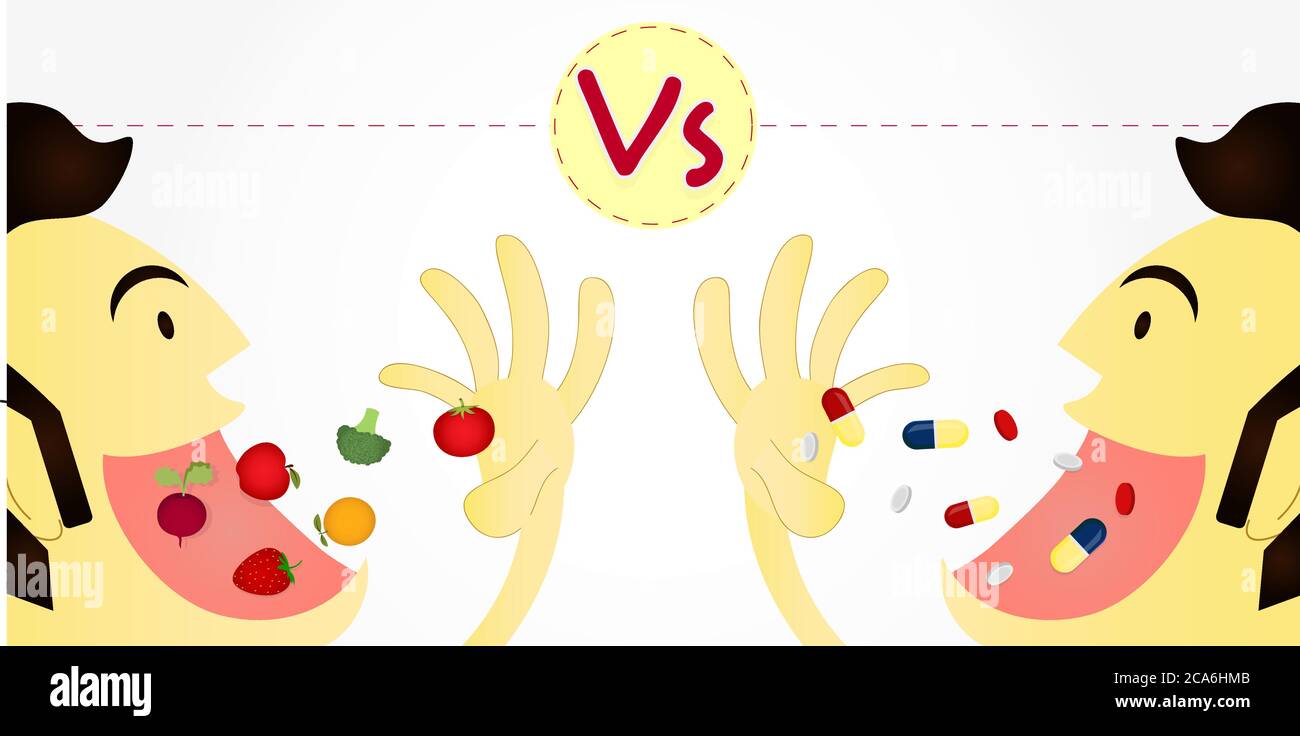 Left eating Stock Vector Images - Alamy