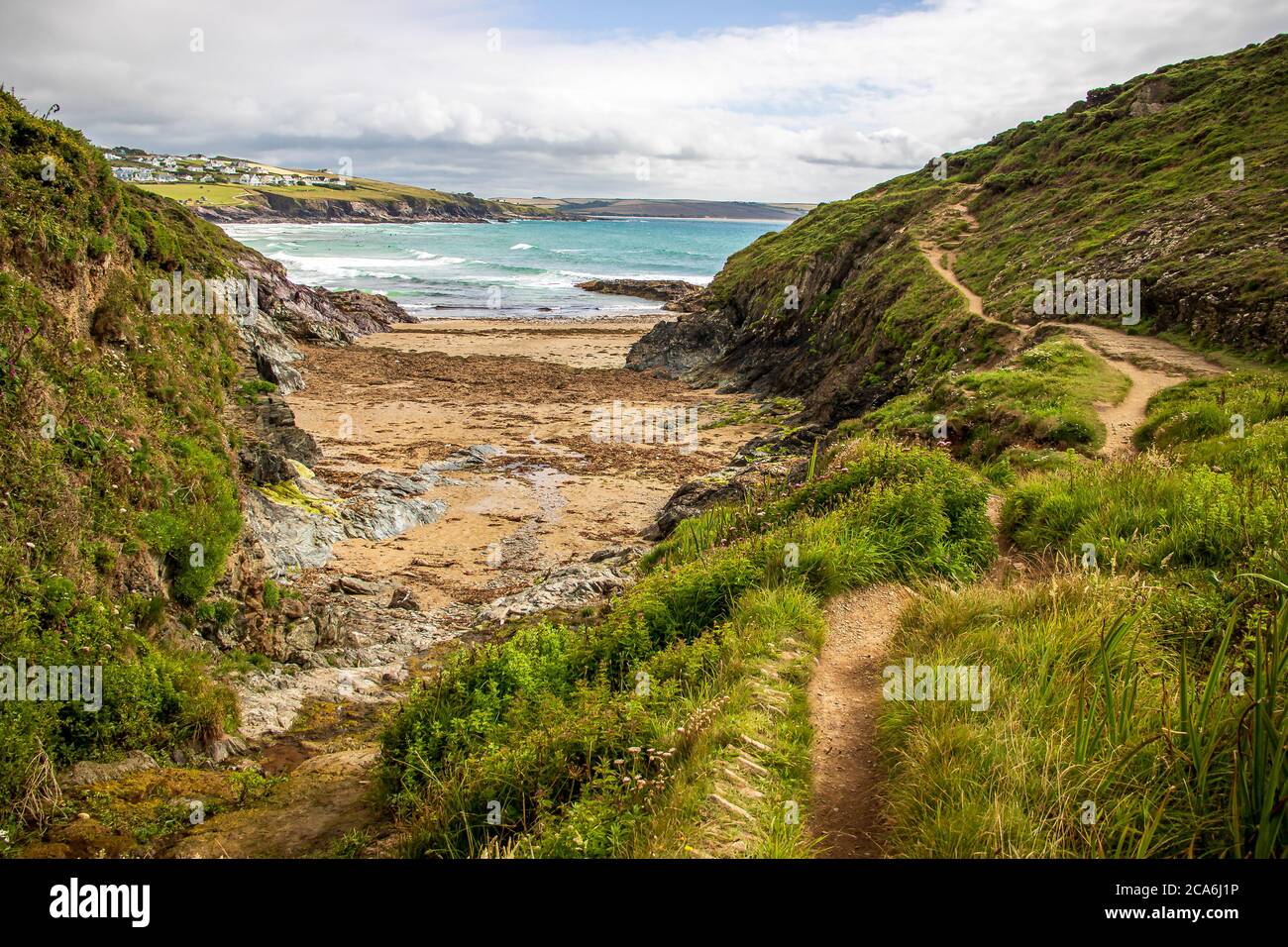 Polzeath and cornwall and family hi-res stock photography and images ...