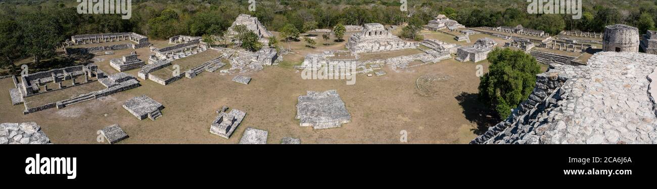 Panoramic of mayapan hi-res stock photography and images - Alamy