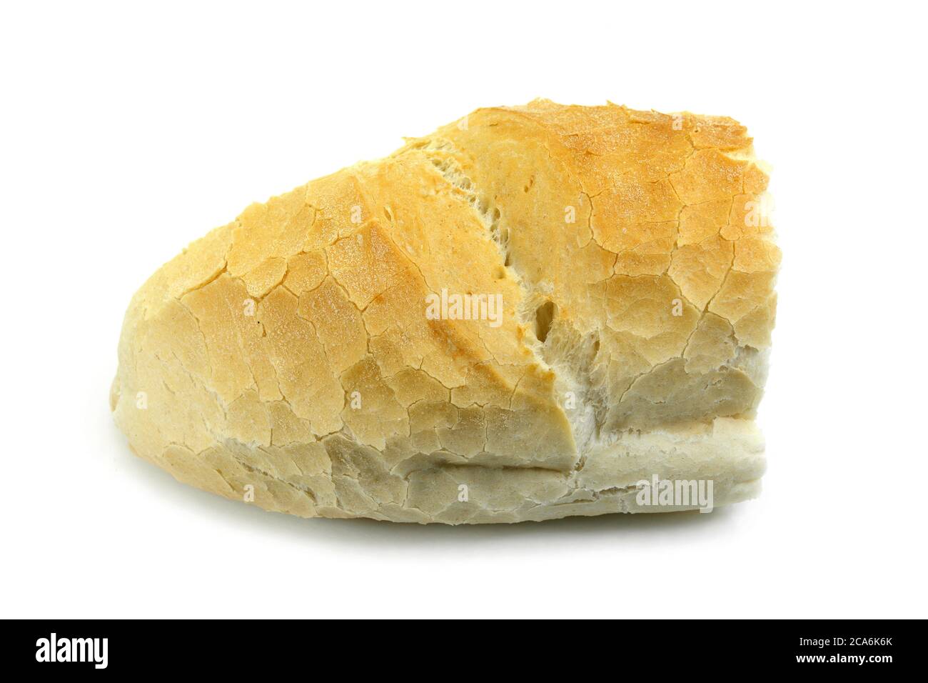 loaf of bread isolated on white background Stock Photo - Alamy