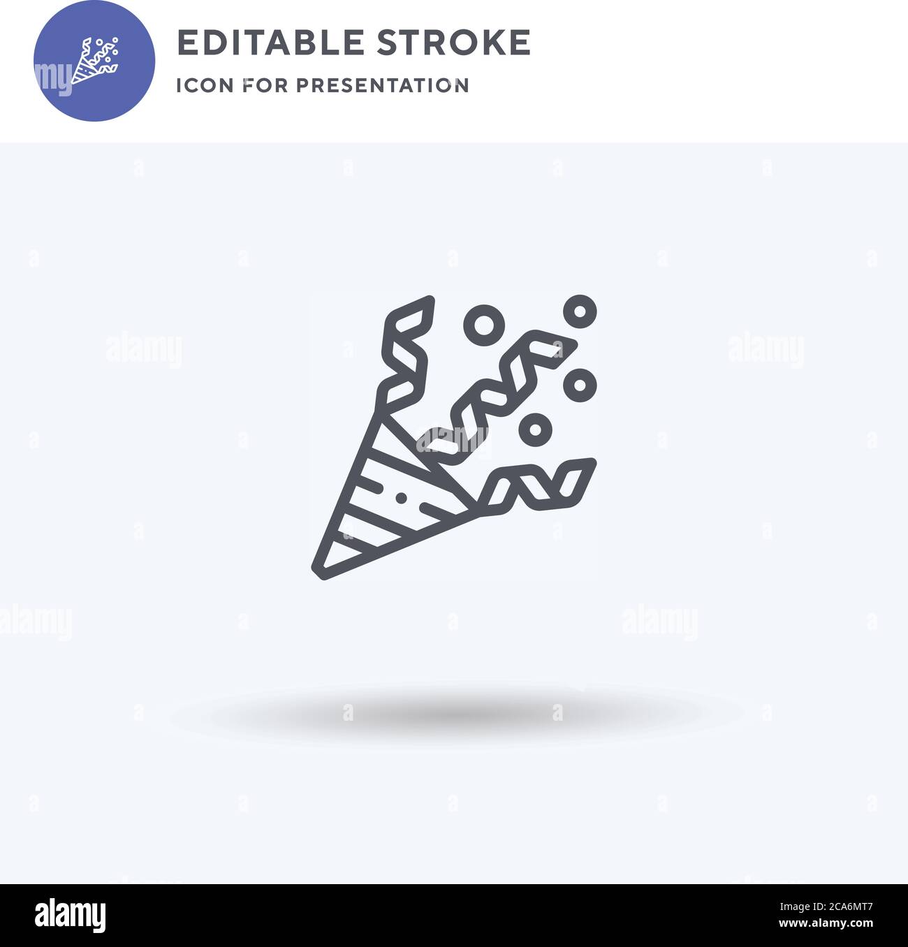 Cracker icon vector, filled flat sign, solid pictogram isolated on ...