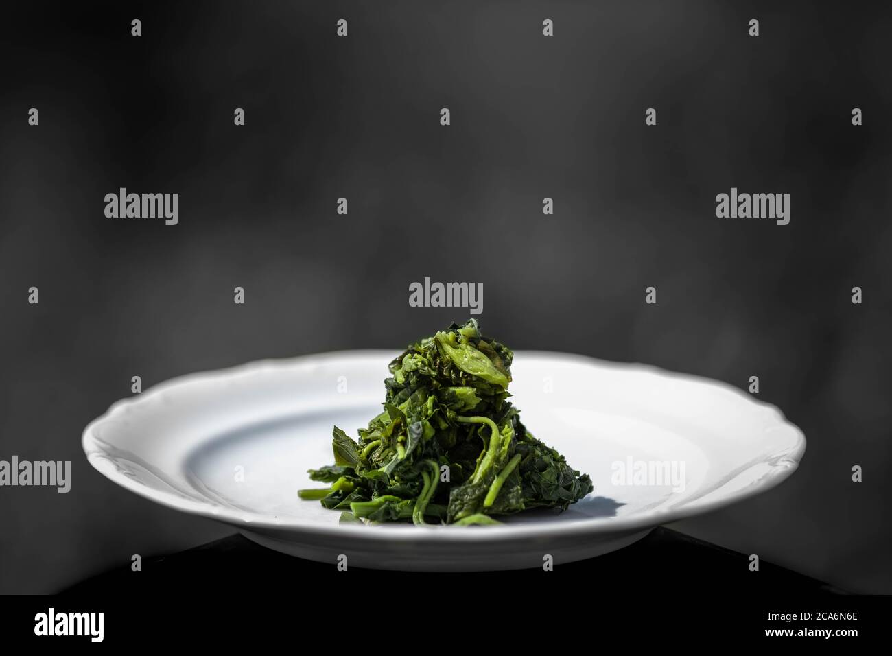 Boiled greens, or Horta vrasta, are a staple in any Greek household ...