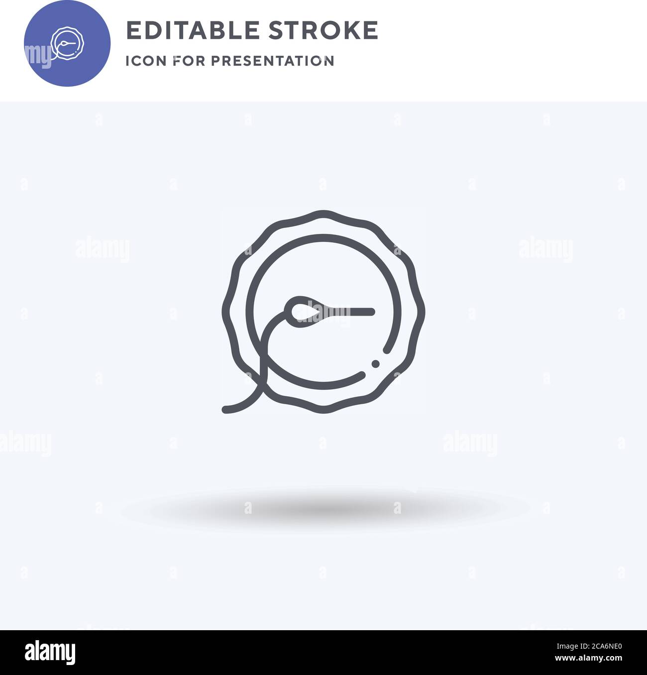 Embroidery Hoop icon vector, filled flat sign, solid pictogram isolated ...