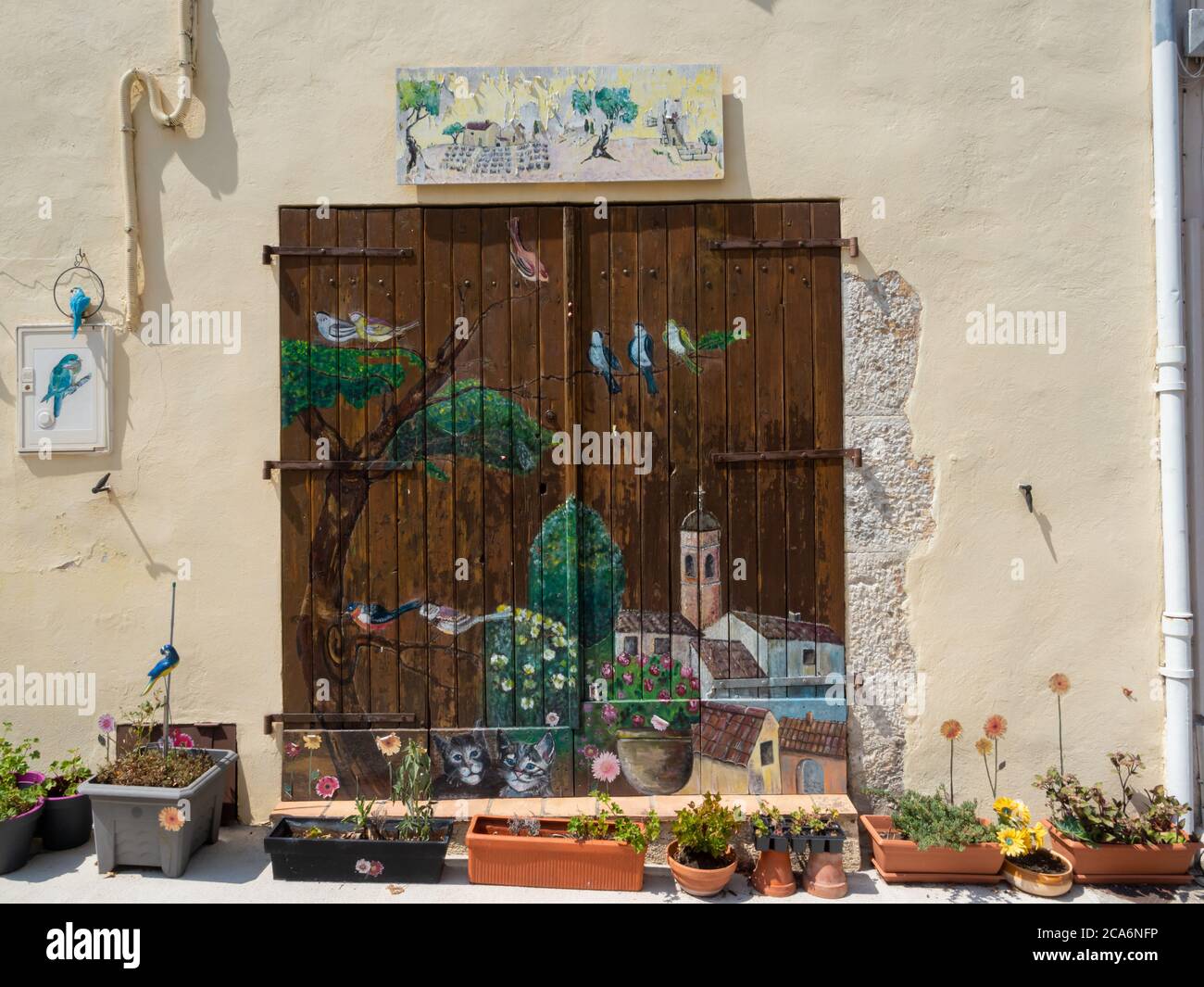 Back door country house hi-res stock photography and images - Alamy