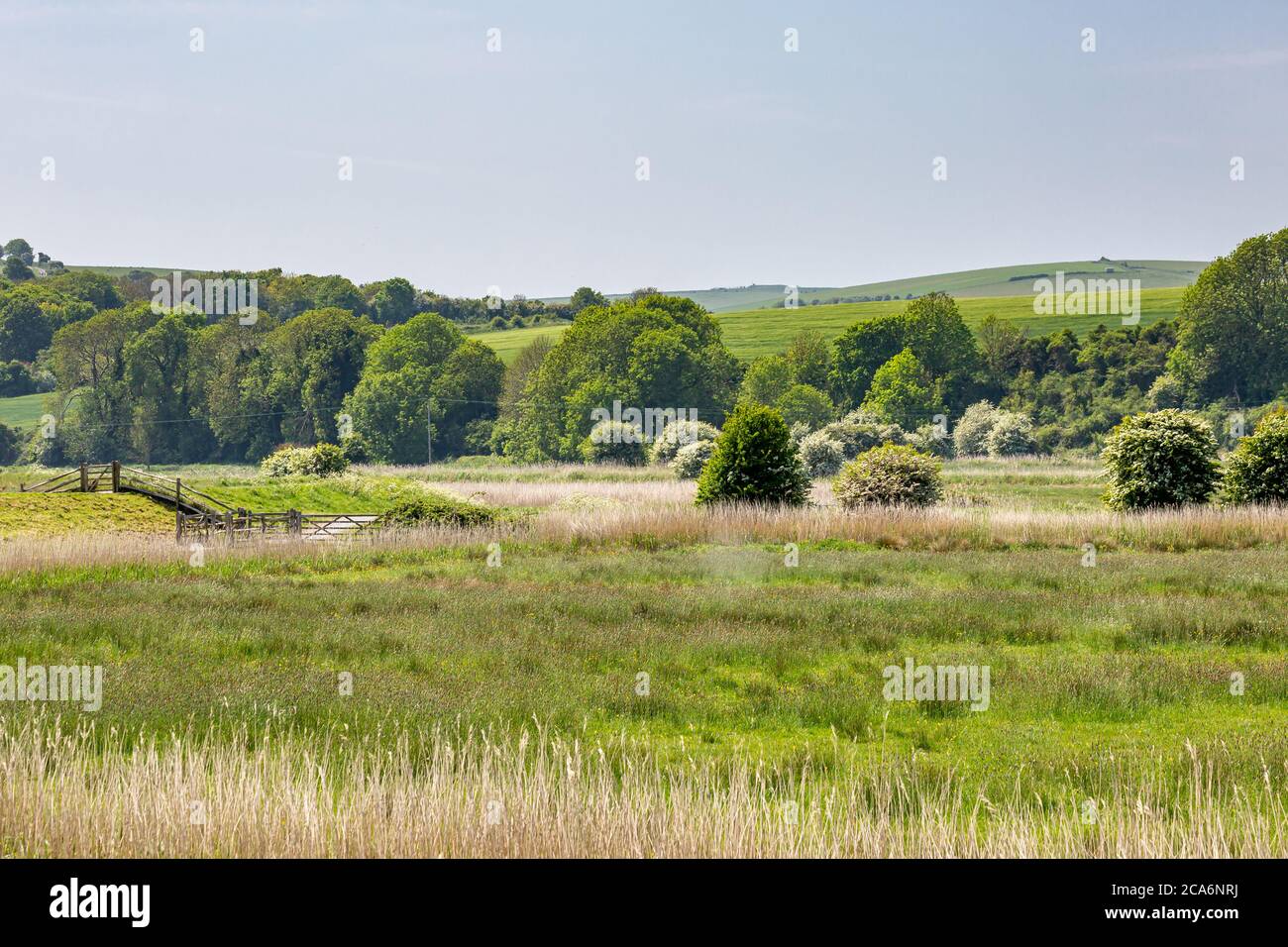A rural Sussex landscape in spring Stock Photo - Alamy