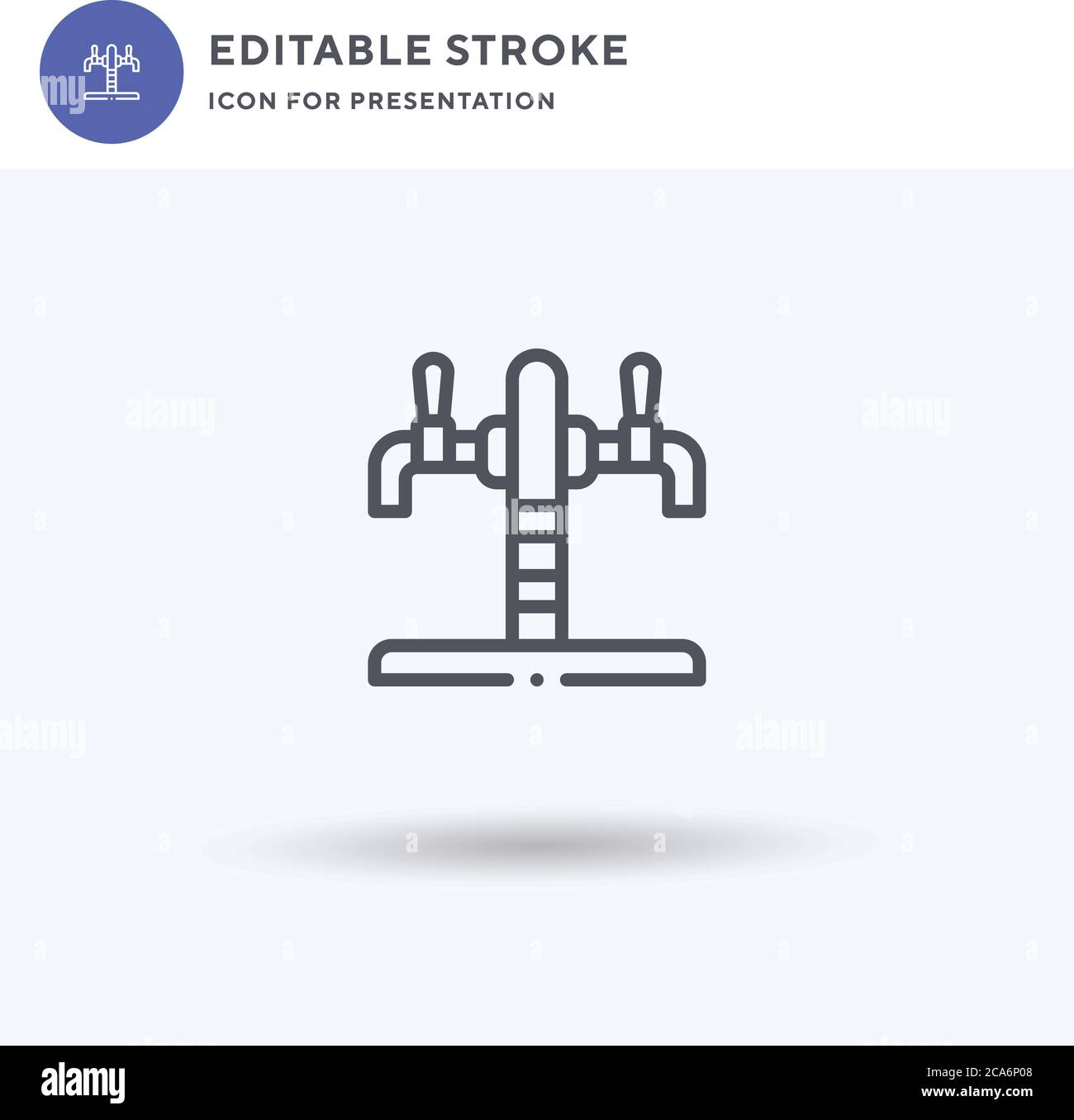 Beer Tap icon vector, filled flat sign, solid pictogram isolated on ...