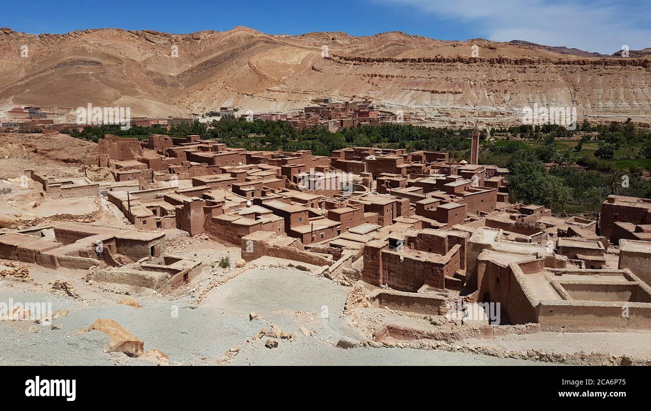 Ancient mountain village of Kasbah Tiger, Morocco Stock Photo - Alamy