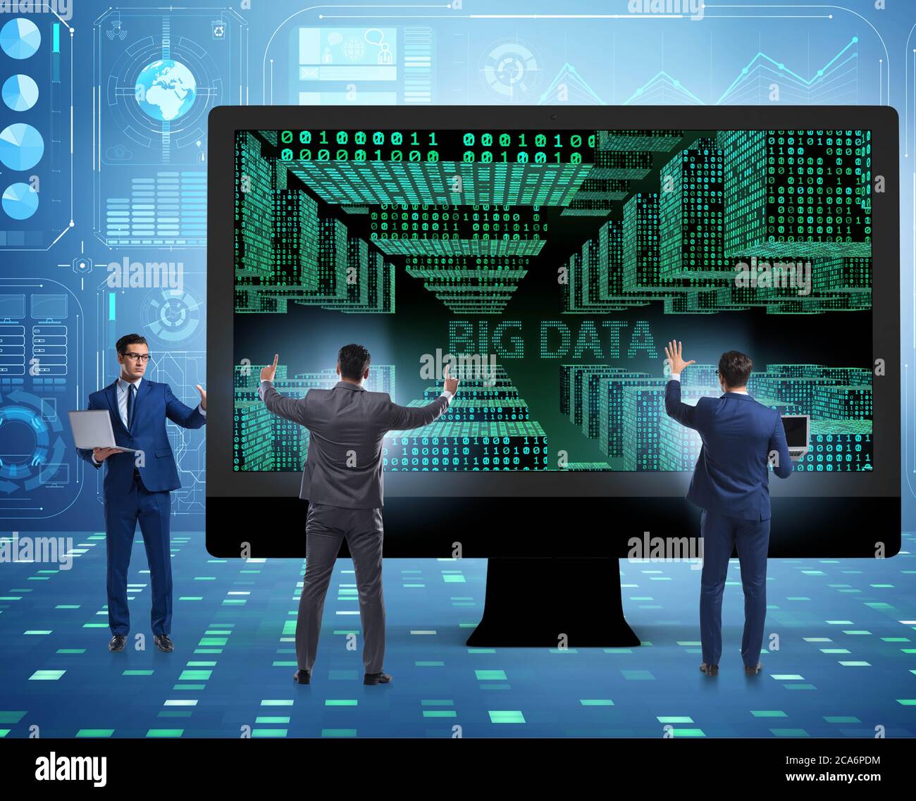 The big data concept with data mining analyst Stock Photo - Alamy