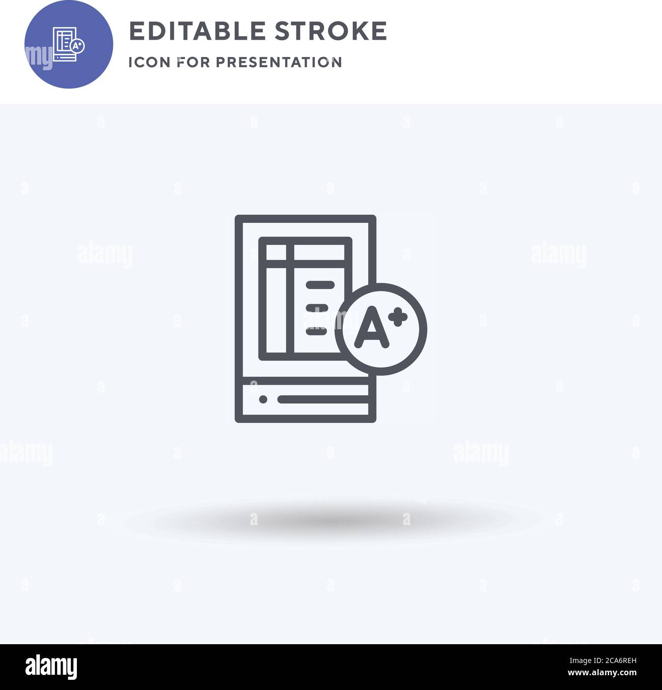 Homework icon vector, filled flat sign, solid pictogram isolated on ...