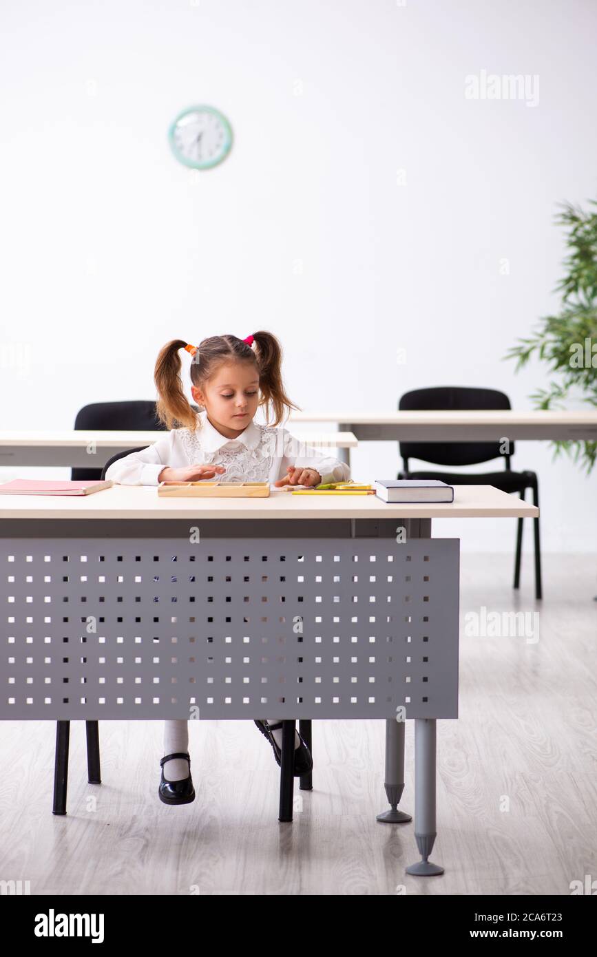 Small girl in the early development concept Stock Photo - Alamy