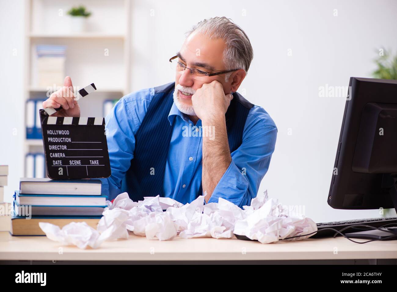 Screenplay pile hi-res stock photography and images - Alamy