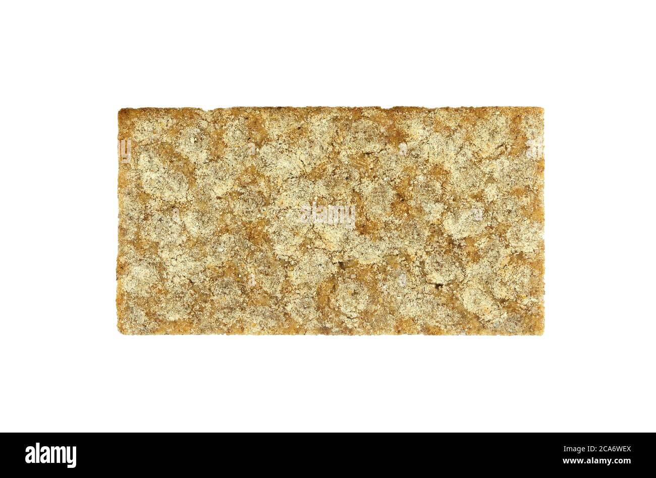 Crispy rye bread on white. Low calories snack bread isolated on white ...