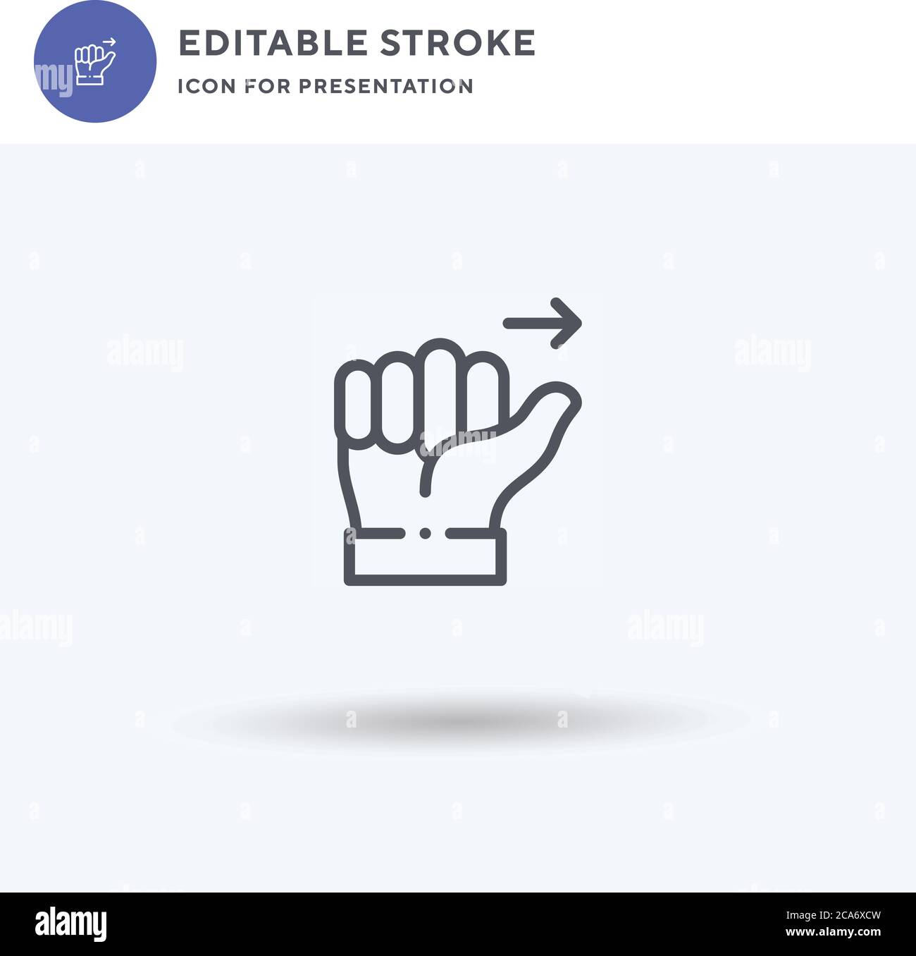 Come On icon vector, filled flat sign, solid pictogram isolated on ...