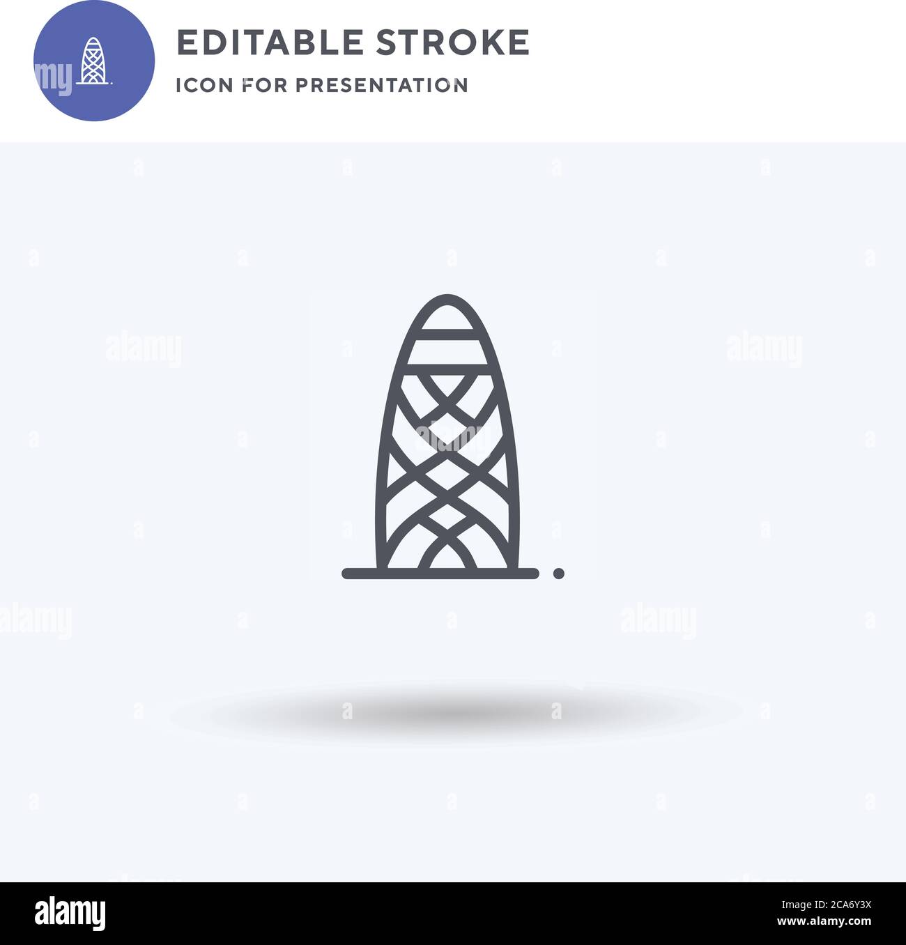 Gherkin icon vector, filled flat sign, solid pictogram isolated on ...