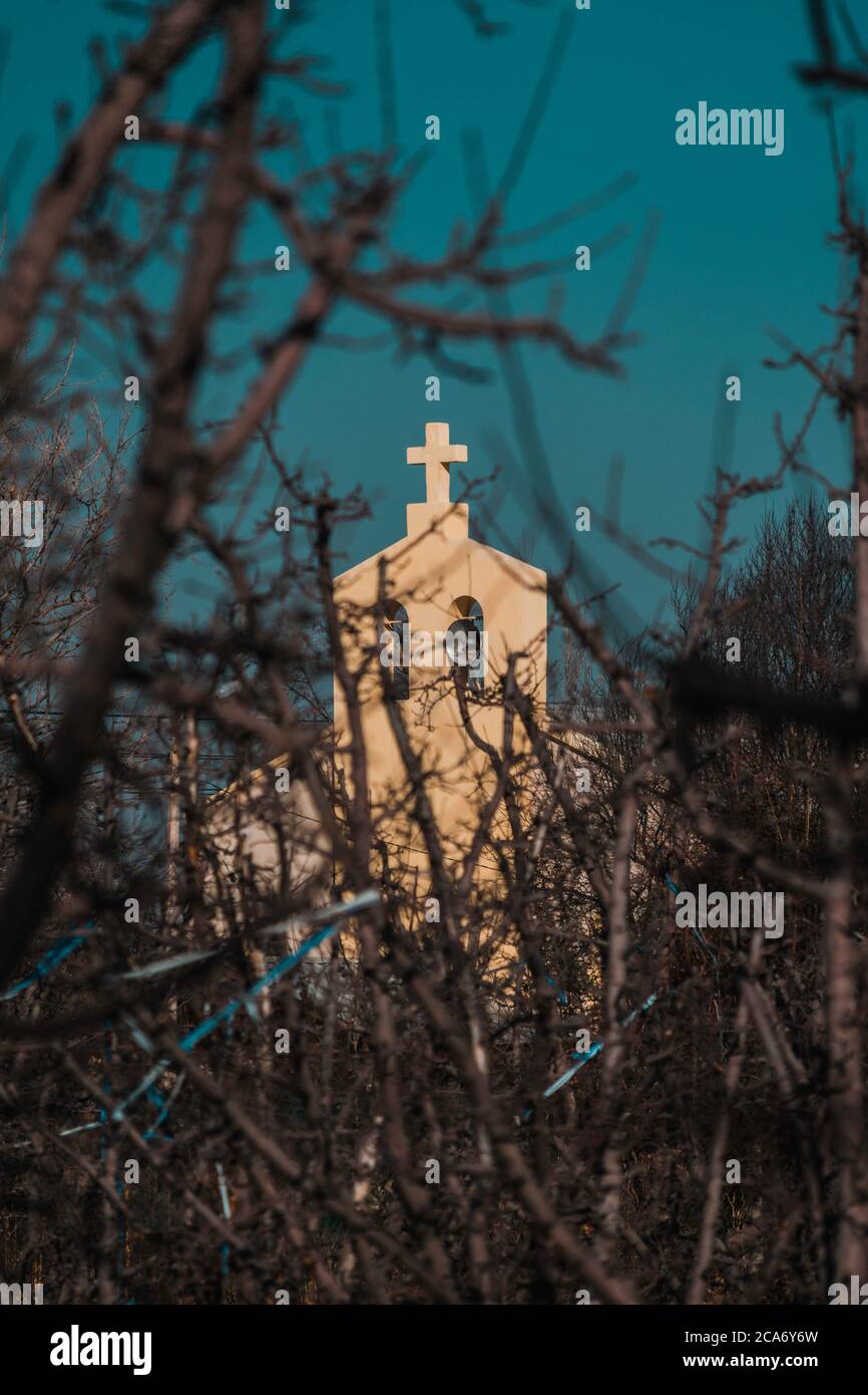 Church among trees hi-res stock photography and images - Alamy