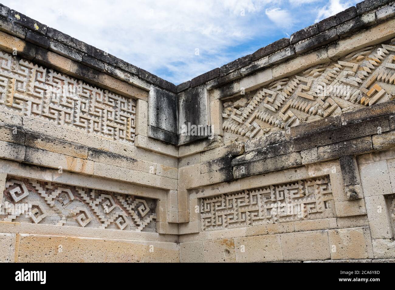 Mitla patterns hi-res stock photography and images - Alamy