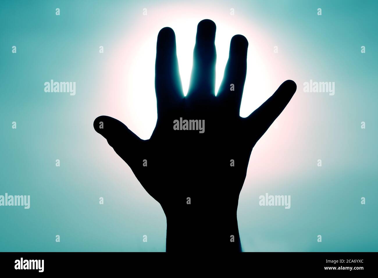 Hand reaching out shadow hi-res stock photography and images - Alamy