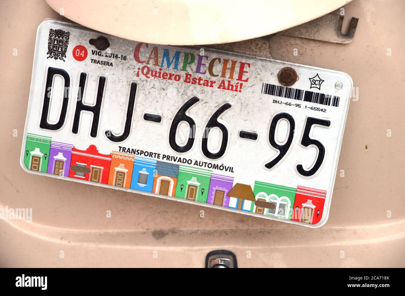 Car number plate mexico city hi-res stock photography and images - Alamy