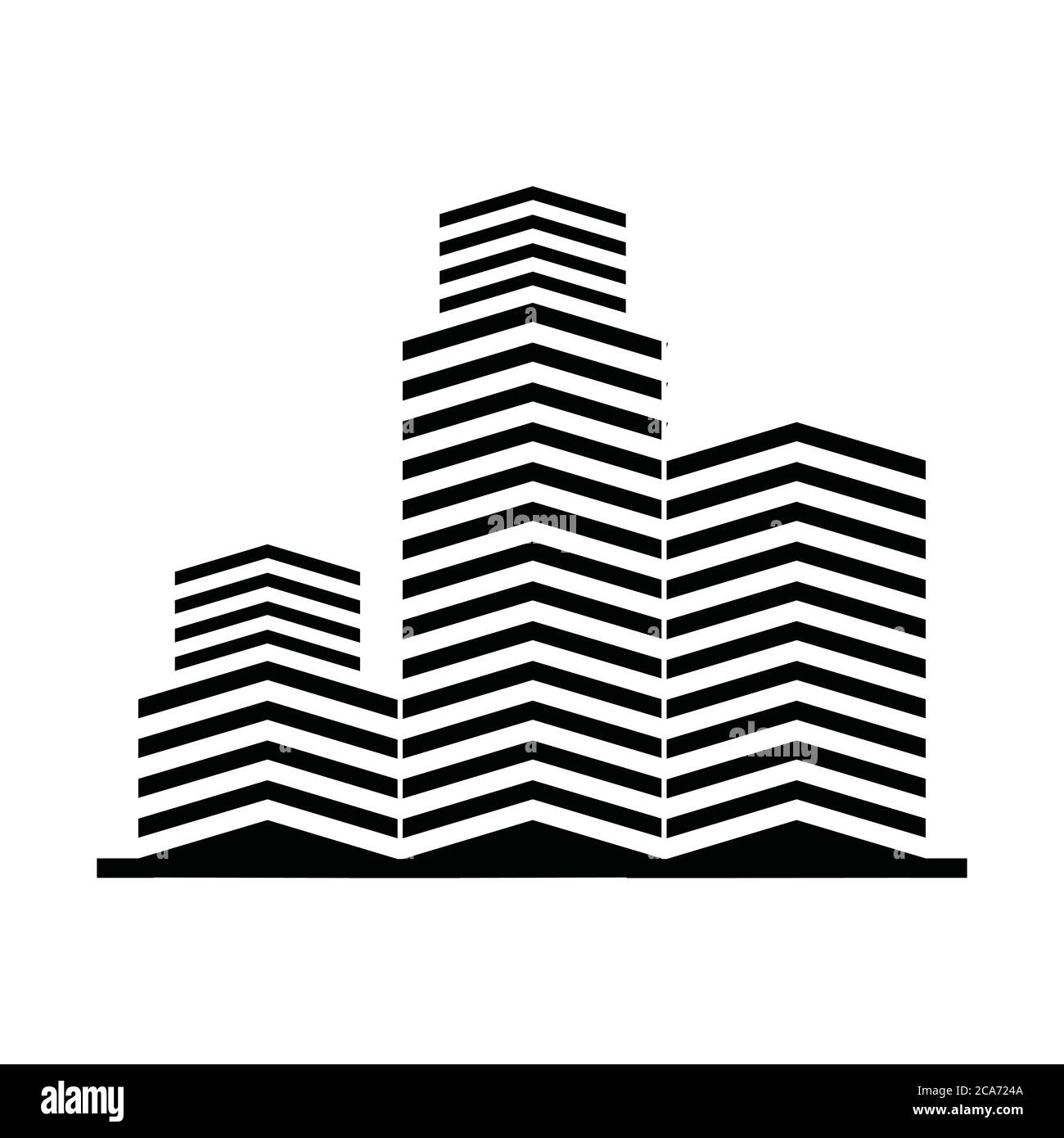 building icon vector Stock Vector Image & Art - Alamy