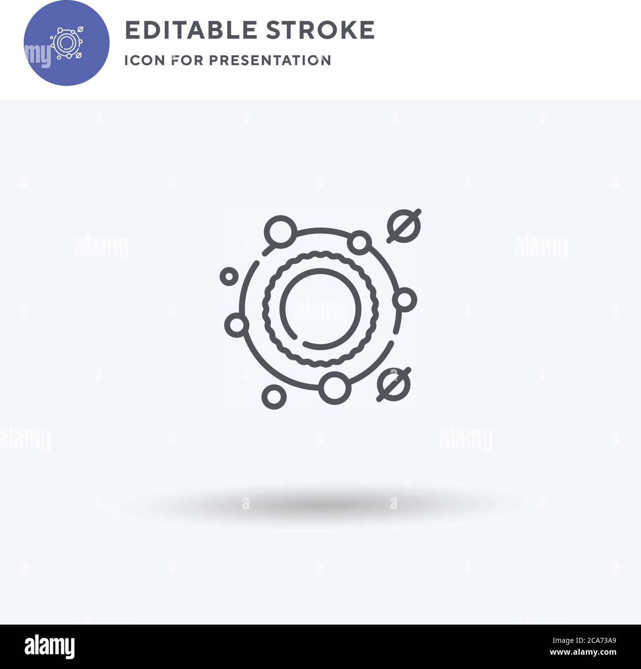 Galaxy icon vector, filled flat sign, solid pictogram isolated on white ...