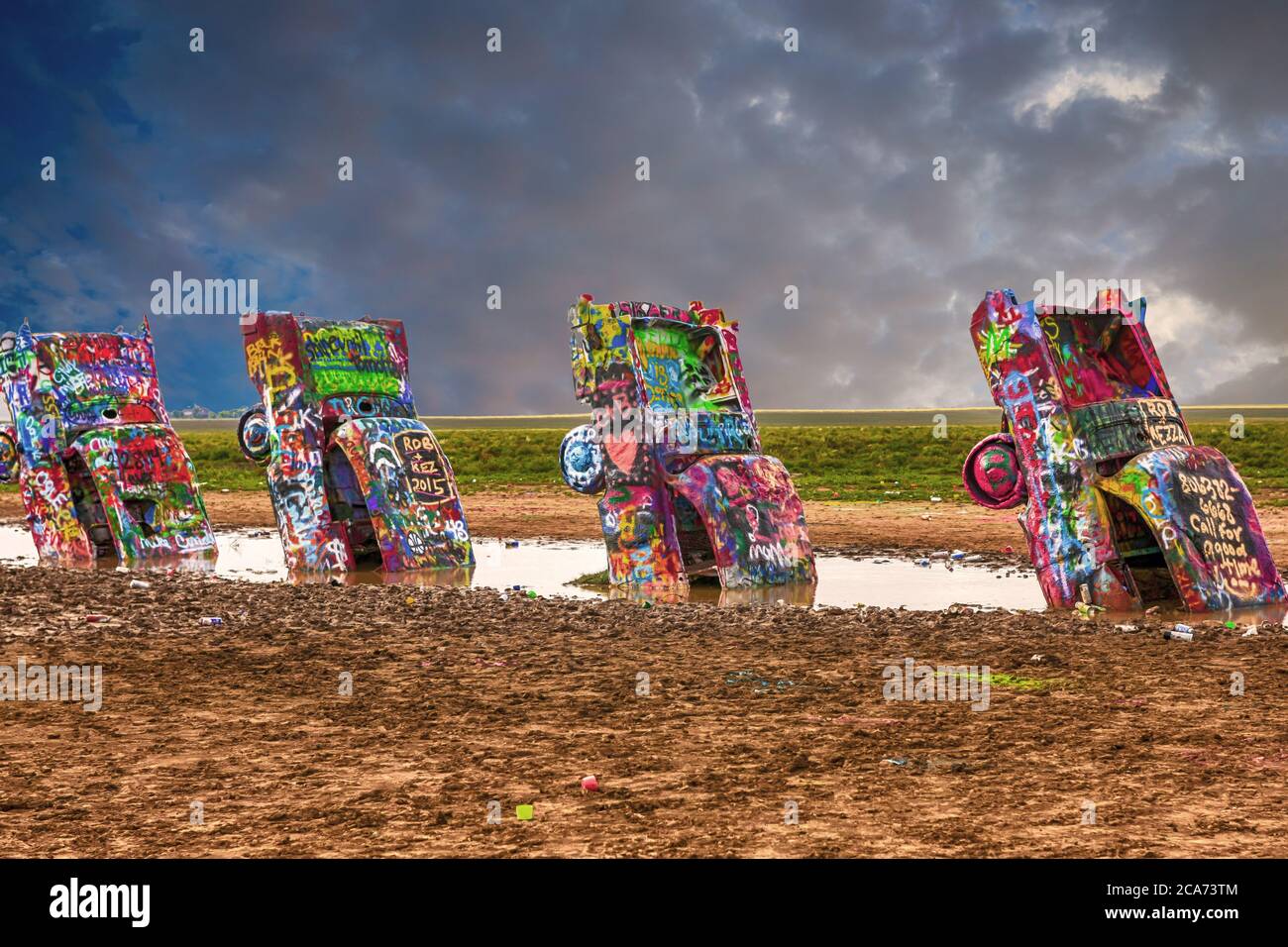 Painted cadillac vehicles in field hi-res stock photography and images ...