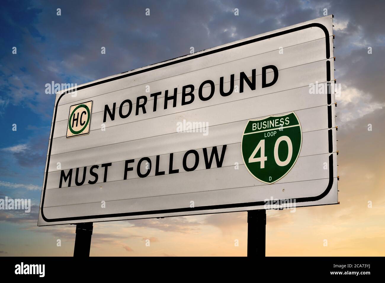 I 40 sign hi-res stock photography and images - Alamy