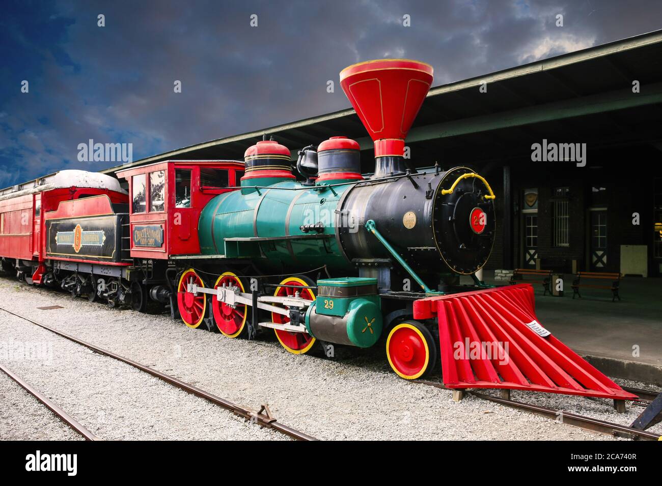 Chattanooga Choo Choo Train High Resolution Stock Photography and ...